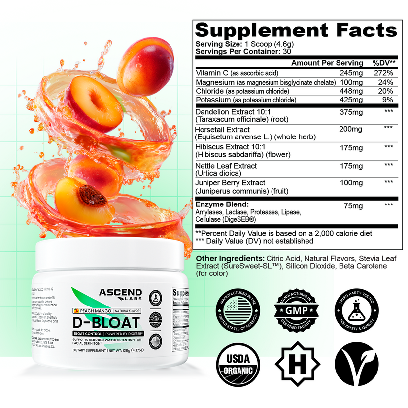 D-BLOAT – Daily Debloating Powder by Ascend Labs